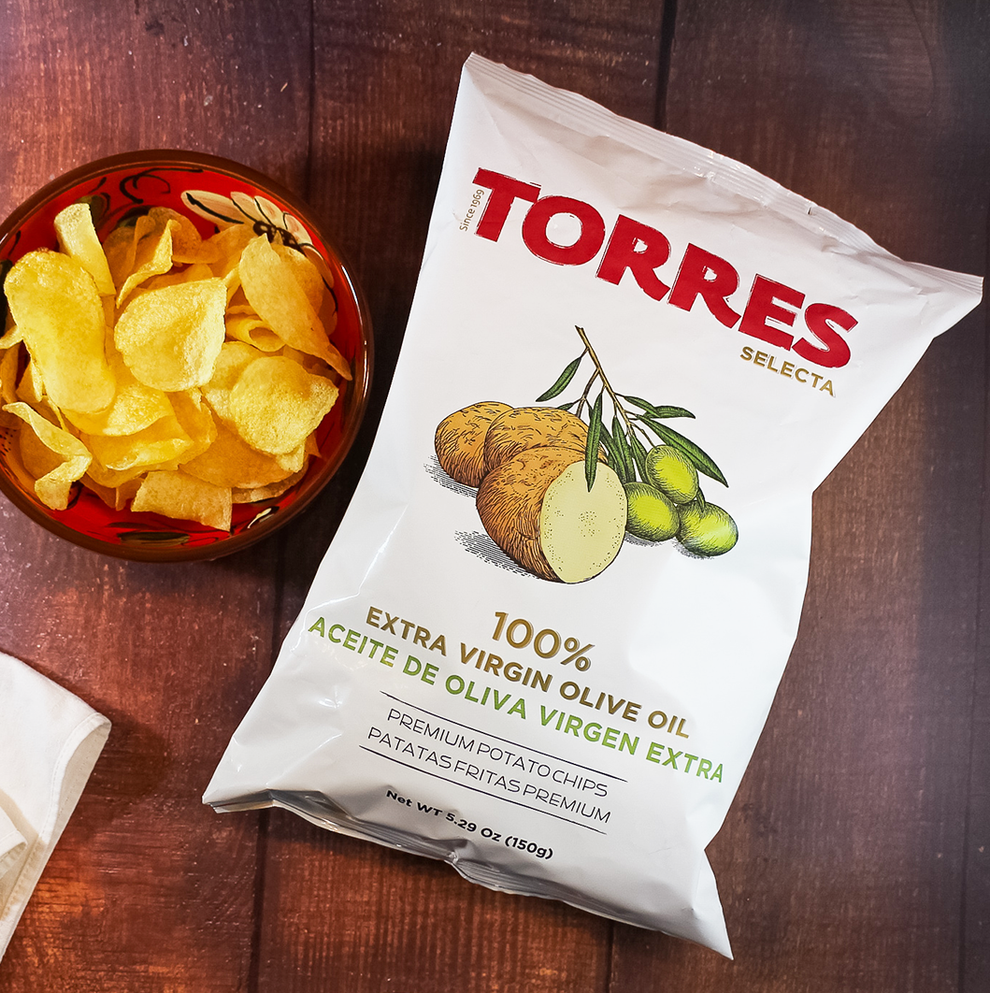 Torres Potato Chips, 100% Extra Virgin Olive Oil Flavour, Toronto ON ...