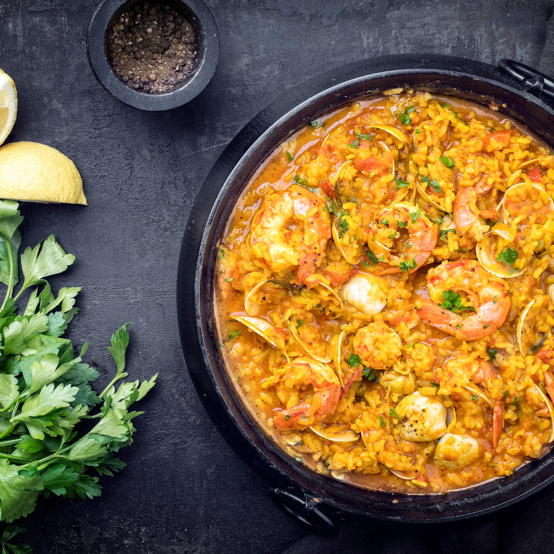 Seafood Paella Kit with Pan 255 g – The Spanish Store
